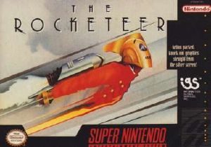 The Rocketeer SNES Front cover