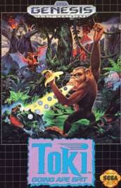 Toki NES Front cover