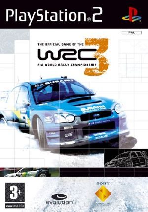 World Rally Championship 3 PS2 Front cover