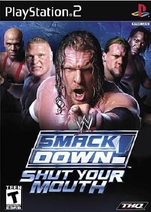 WWE SmackDown! Shut Your Mouth PS2 Front cover