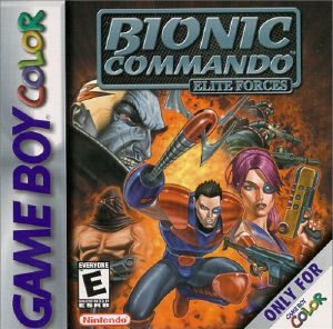 Bionic Commando GBC Front cover