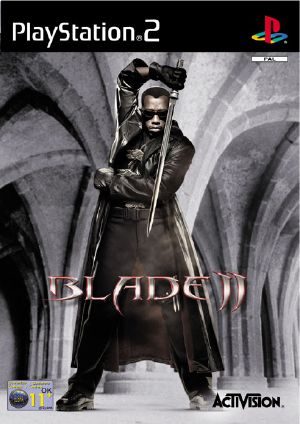 Blade II PS2 Front cover