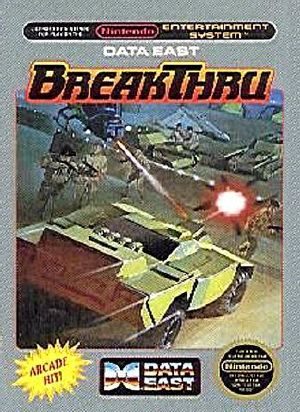 BreakThru NES Front cover