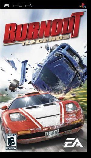 Burnout Legends PSP Front cover