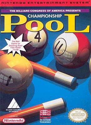 Championship Pool GBC Front cover