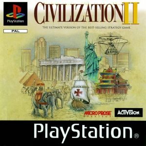 Civilization II PSX Front cover