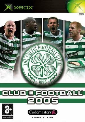 Club Football 2005 - Celtic FC Xbox Front cover