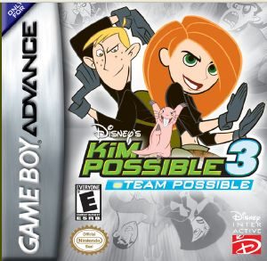 Disney's Kim Possible 3: Team Possible GBA Front cover