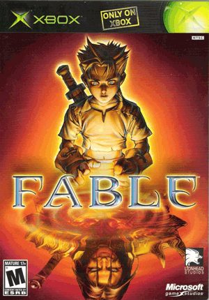 Fable Xbox Front cover