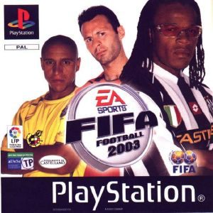 FIFA Soccer 2003 PSX Front cover