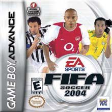 FIFA Soccer 2004 GBA Front cover