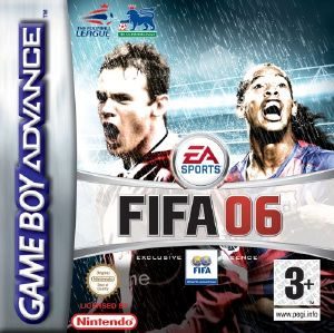 FIFA Soccer 06 GBA Front cover