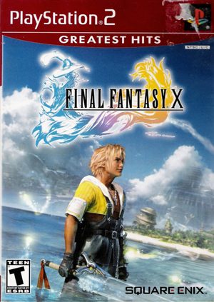 Final Fantasy X PS2 Front cover