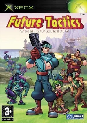 Future Tactics: The Uprising Xbox Front cover