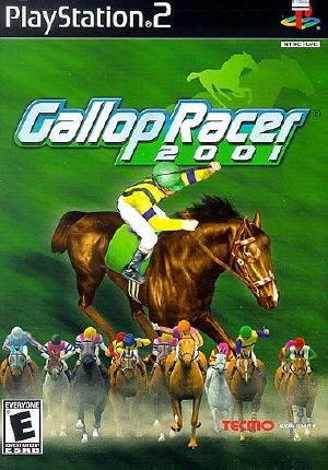 Gallop Racer 2001 PS2 Front cover