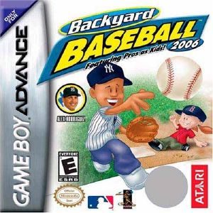 Backyard Baseball 2006 GBA Front cover
