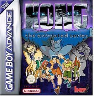 Kong: The Animated Series GBA Front cover
