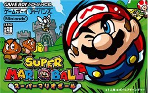 Mario Pinball Land GBA Front cover