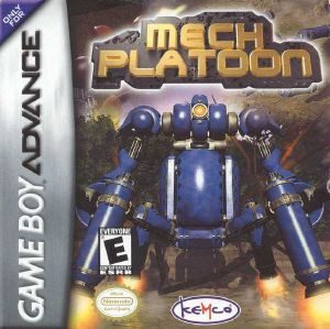 Mech Platoon GBA Front cover
