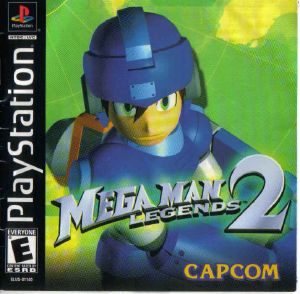 Mega Man Legends 2 PSX Front cover