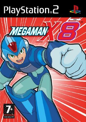 Mega Man X8 PS2 Front cover