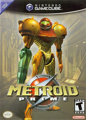 Metroid Prime GC Front cover