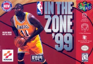 NBA In The Zone '99 N64 Front cover