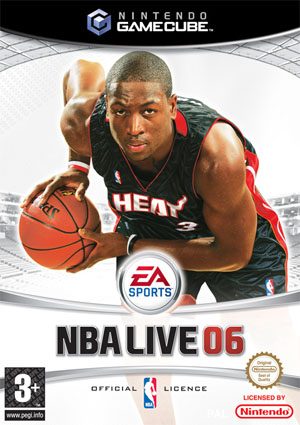NBA Live 2006 GC Front cover