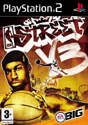 NBA Street V3 PS2 Front cover