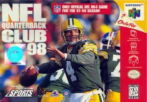 NFL Quarterback Club '98 N64 Front cover