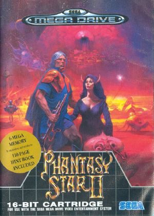 Phantasy Star II GENESIS Front cover