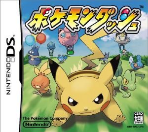Pokémon Dash DS Front cover