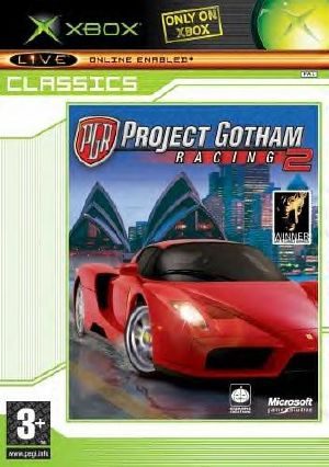 Project Gotham Racing 2 Xbox Front cover