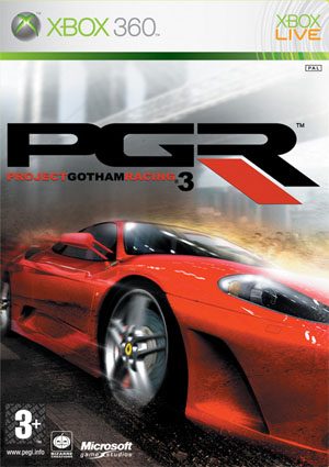 Project Gotham Racing 3 XBOX360 Front cover