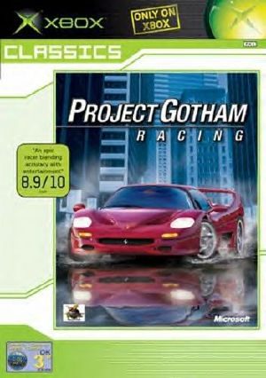 Project Gotham Racing Xbox Front cover