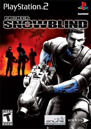 Project: Snowblind PS2 Front cover