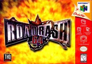 Road Rash 64 N64 Front cover