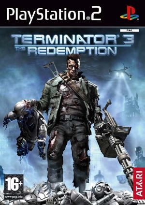 Terminator 3: The Redemption GC Front cover