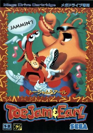 ToeJam and Earl GENESIS Front cover