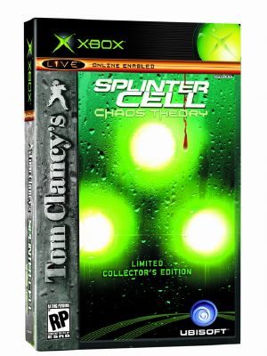 Tom Clancy's Splinter Cell: Chaos Theory Xbox Front cover
