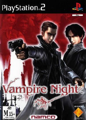 Vampire Night PS2 Front cover
