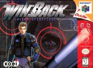 WinBack: Covert Operations N64 Front cover
