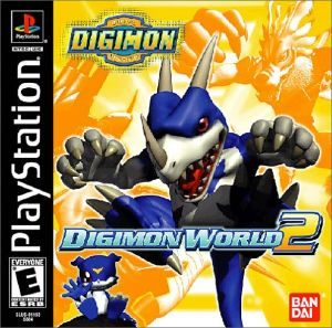 Digimon World 2 PSX Front cover