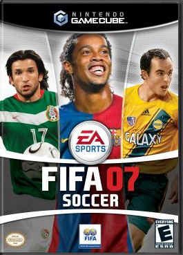 FIFA Soccer 07 GC Front cover