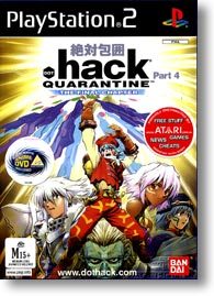.hack Vol. 4: Quarantine PS2 Front cover