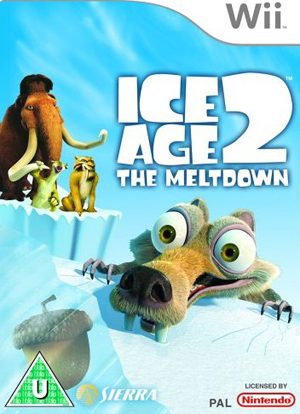 Ice Age 2: The Meltdown Wii Front cover
