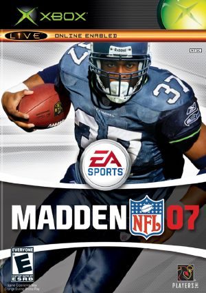 Madden NFL 07 Xbox Front cover