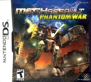 MechAssault: Phantom War DS Front cover