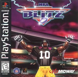 NFL Blitz PSX Front cover