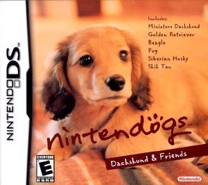 Nintendogs: Dachshund and Friends DS Front cover